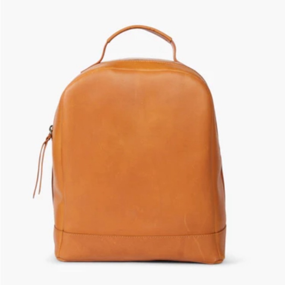 Able Brand Alem Mini Backpack In Cognac - Gem
